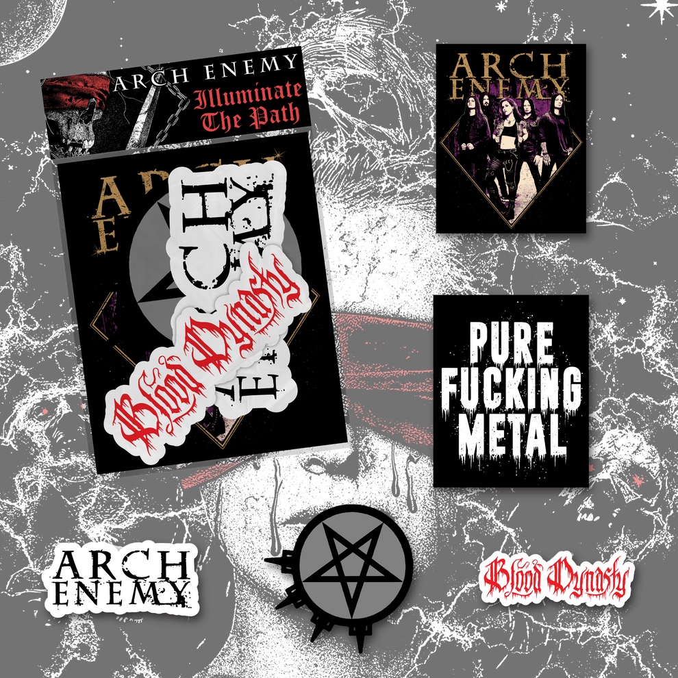 Arch Enemy - Sticker Pack – Arch Enemy Official Merchandise Store